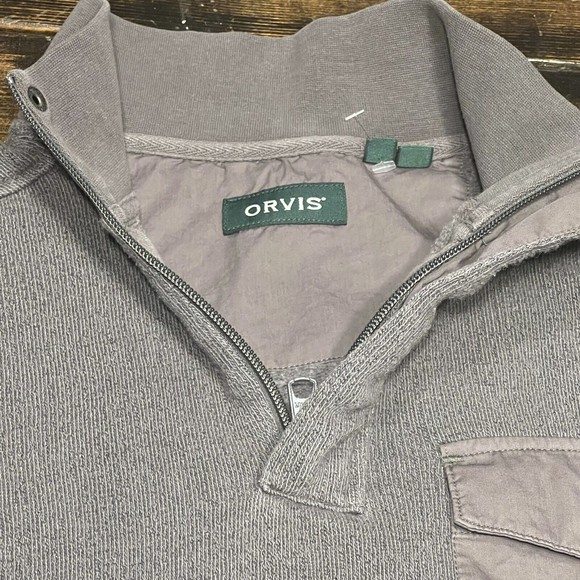 Orvis | Sweaters | Orvis Mens Small 4 Zip Sweatshirt Excellent ...